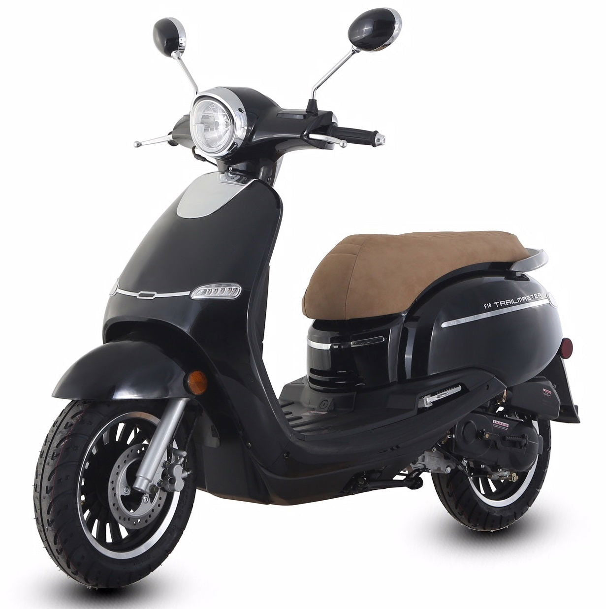 TrailMaster Turino 150cc Street Scooter, 12" Wheels – TrailMaster Powersports