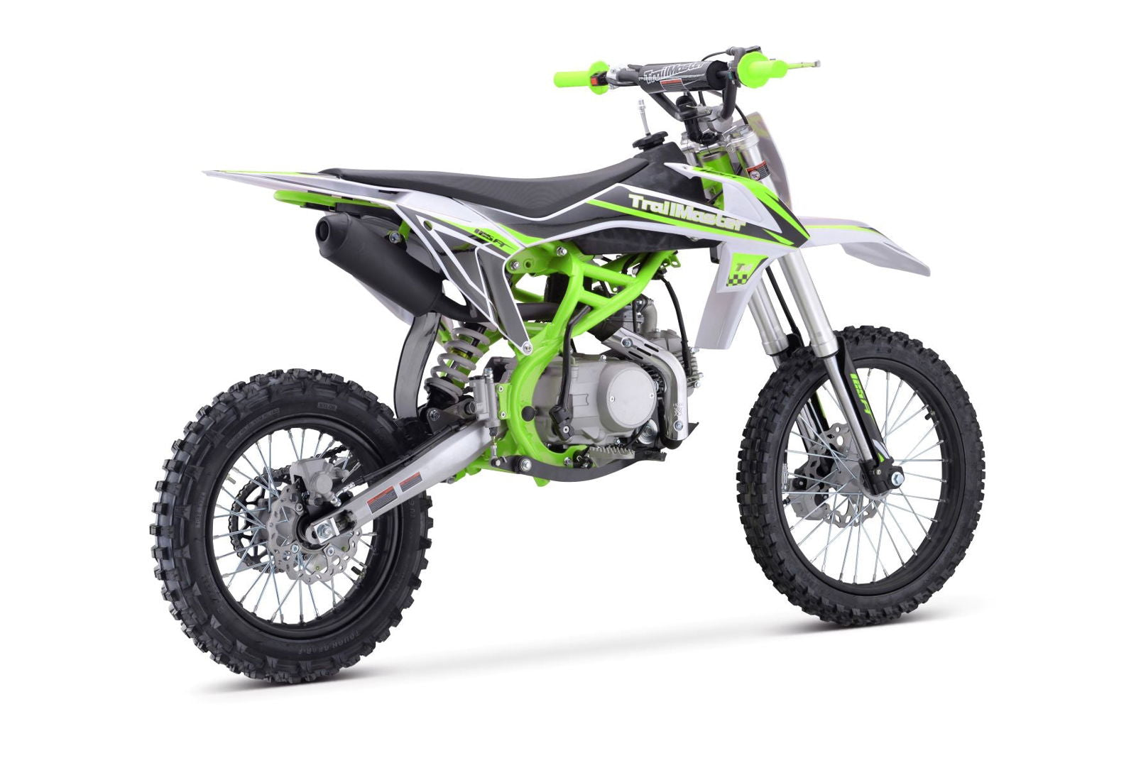 TrailMaster TM29 125cc Dirt Bike, Large Frame, 4-Speed Manual, with El ...