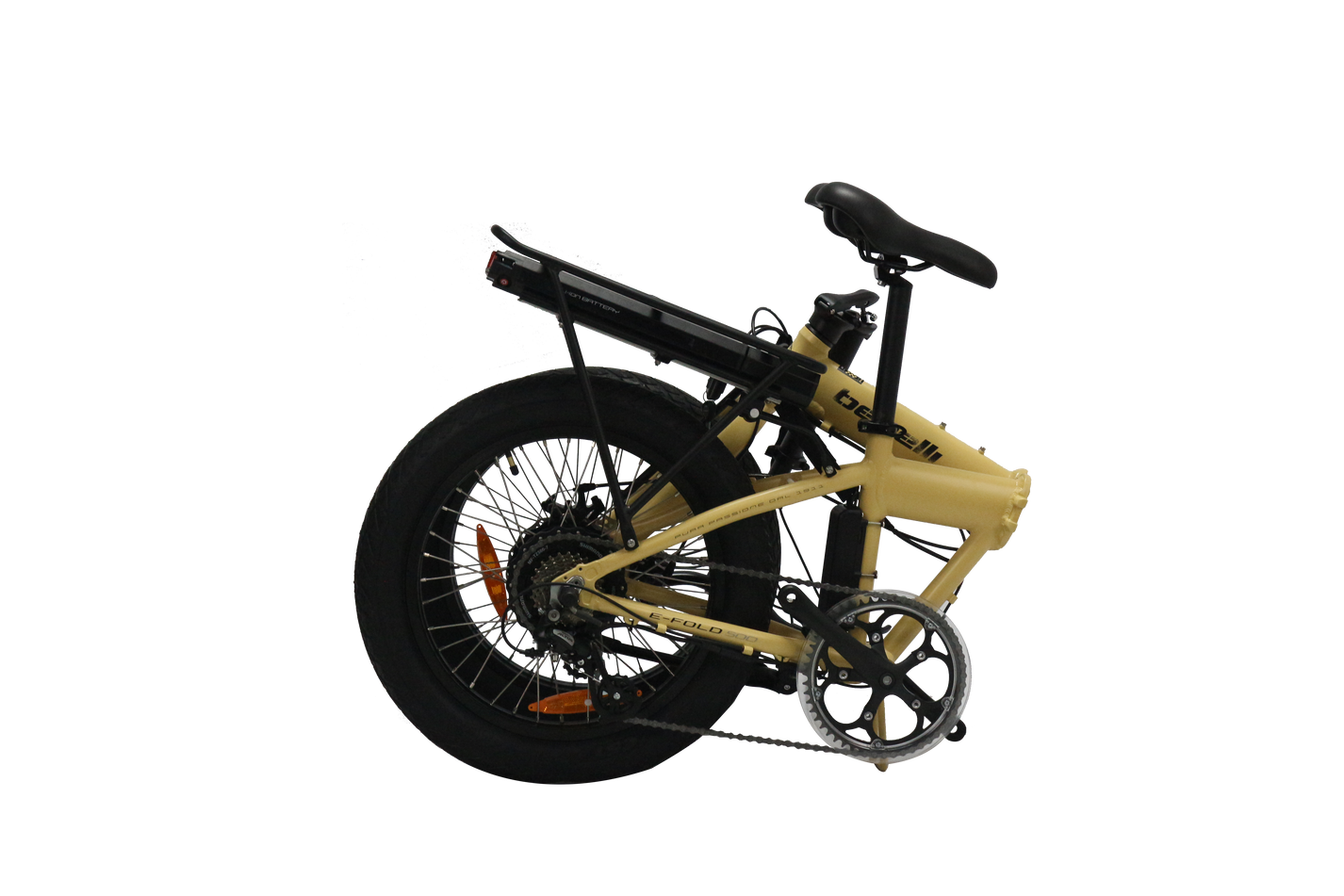 Benelli E-Fold 500-watt Folding Electric Bicycle – TrailMaster Powersports
