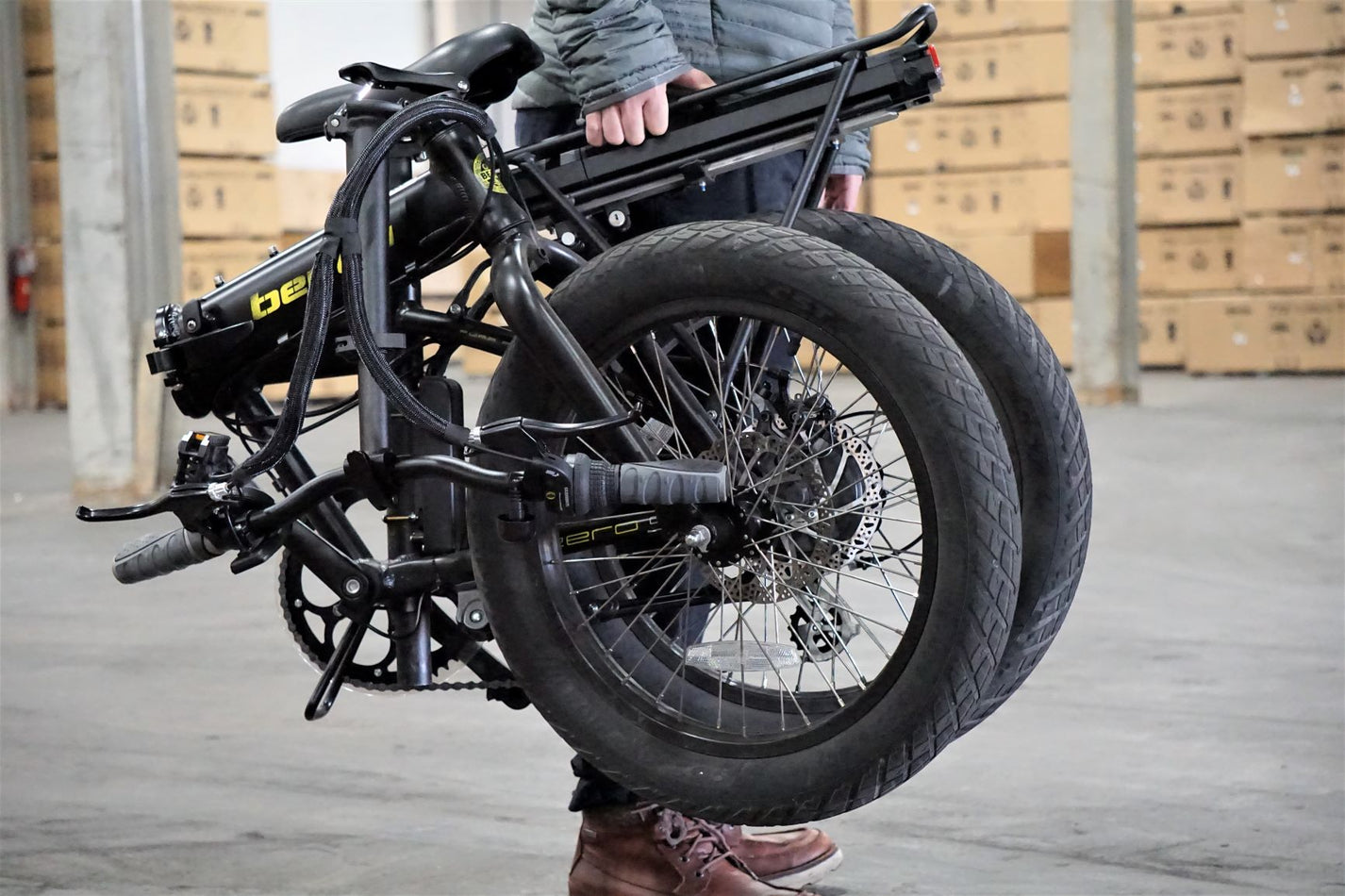 Benelli E-Fold 500-watt Folding Electric Bicycle – TrailMaster Powersports