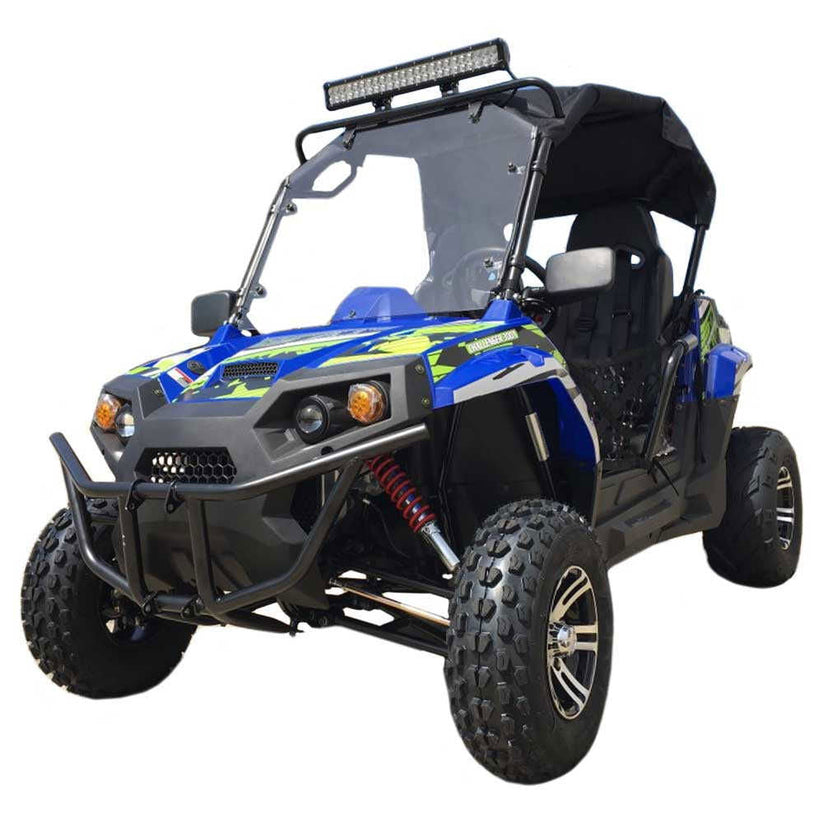 TrailMaster Challenger 200X Go Kart UTV Side by Side, with Alloy Wheel ...