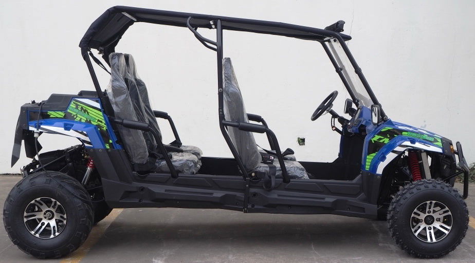 TrailMaster Challenger 300EX EFI 4-Seater UTV Side-by-Side, Shaft Driv ...