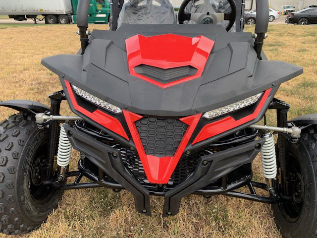 TrailMaster Cheetah 200 Full Size Buggy Go Kart, CVT Automatic with Re ...