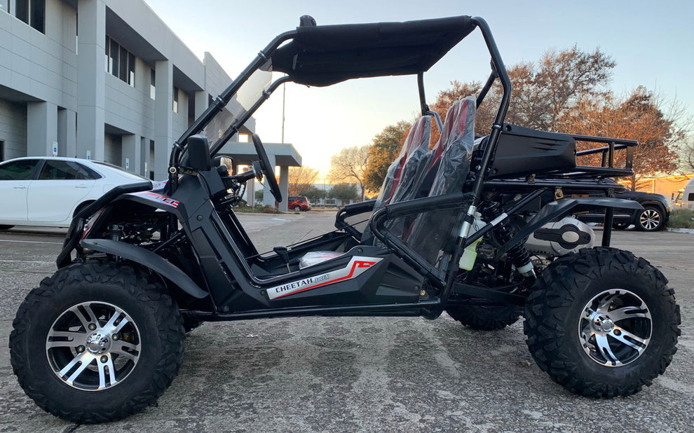 TrailMaster Cheetah 300EX EFI Deluxe UTV Go Kart, Shaft Drive, Liquid ...