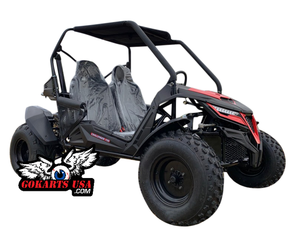 TrailMaster Cheetah 8 Mid-Sized Go Kart - 7.5hp, Torque Converter, Ele ...