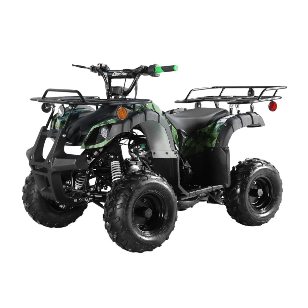 Mini 125cc Utility Style ATV, Electric Start, Automatic with Reverse ...