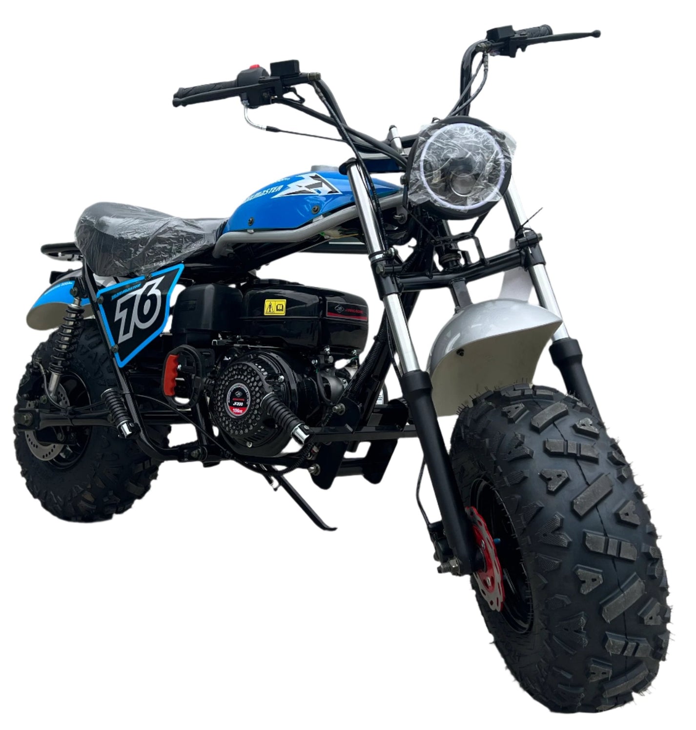 TrailMaster Hurricane 200X PRO Mini Bike, 208cc 7.5hp with Electric St ...