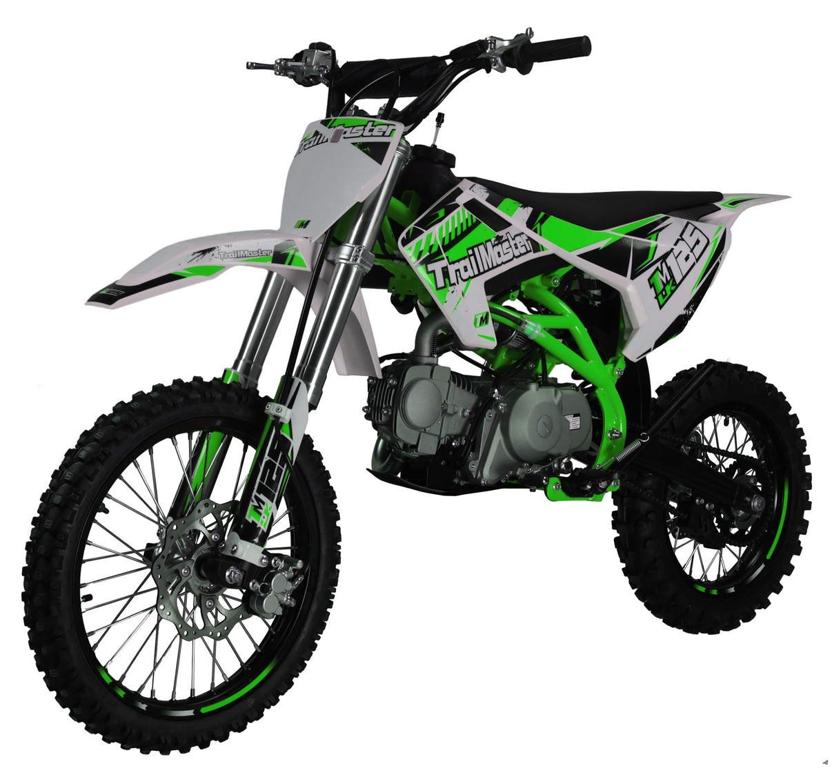 TrailMaster LK125 Pro Series Dirt Bike, Electric Start, 4-Speed Manual ...