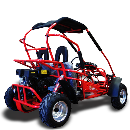 TrailMaster MID-Size XRX-R Go Kart, 196cc 6.5hp Torque Converter, Elec ...