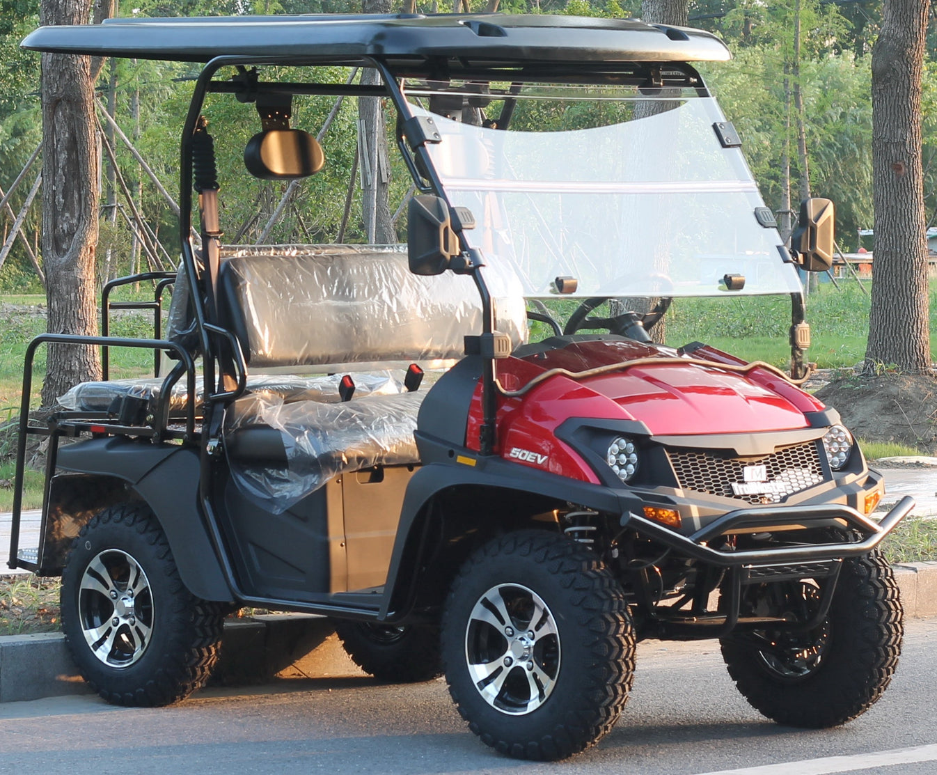 TrailMaster Taurus 50EV 4-Seat Electric Golf Cart, 60 Volt, Full DOT L ...