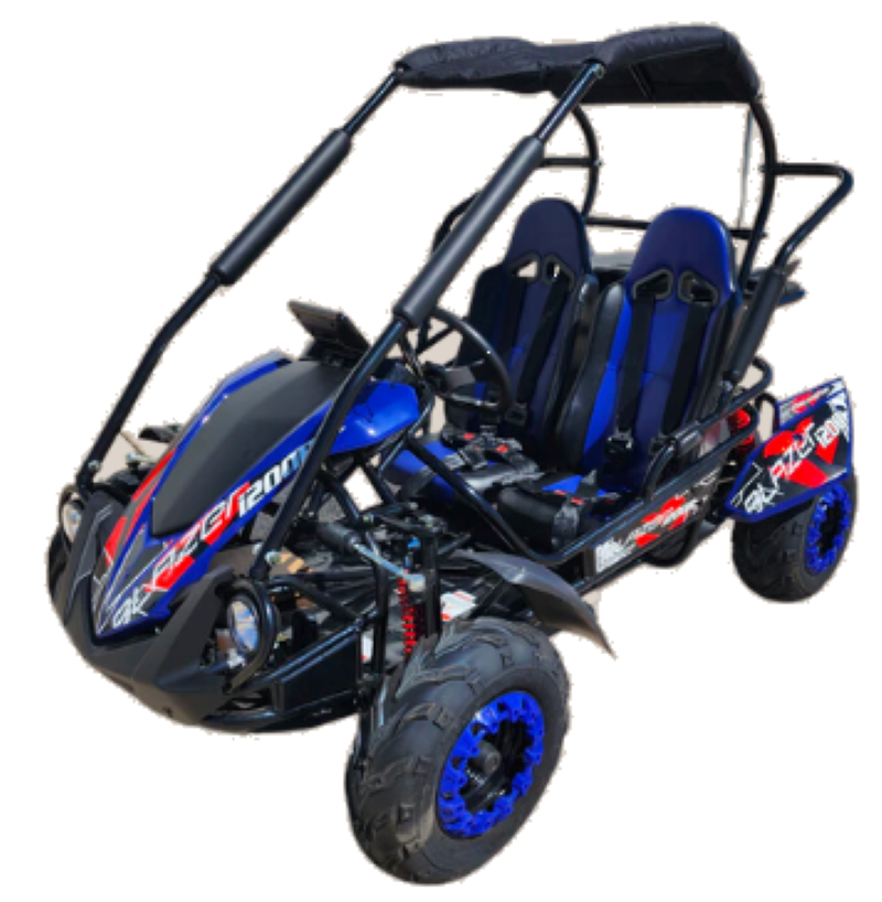 TrailMaster Blazer i200R Electric Go Kart, 48v Lithium Battery, Mid-Si ...