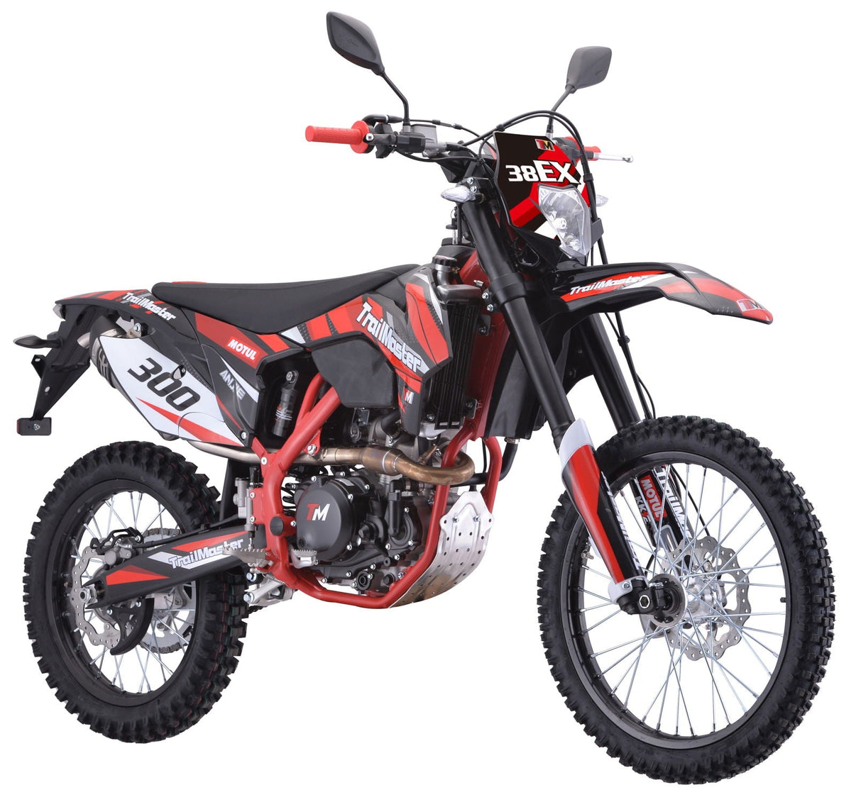 TrailMaster TM38EX 300 Dirtbike 31hp, 6-Speed Manual, Liquid Cooled, F – TrailMaster Powersports