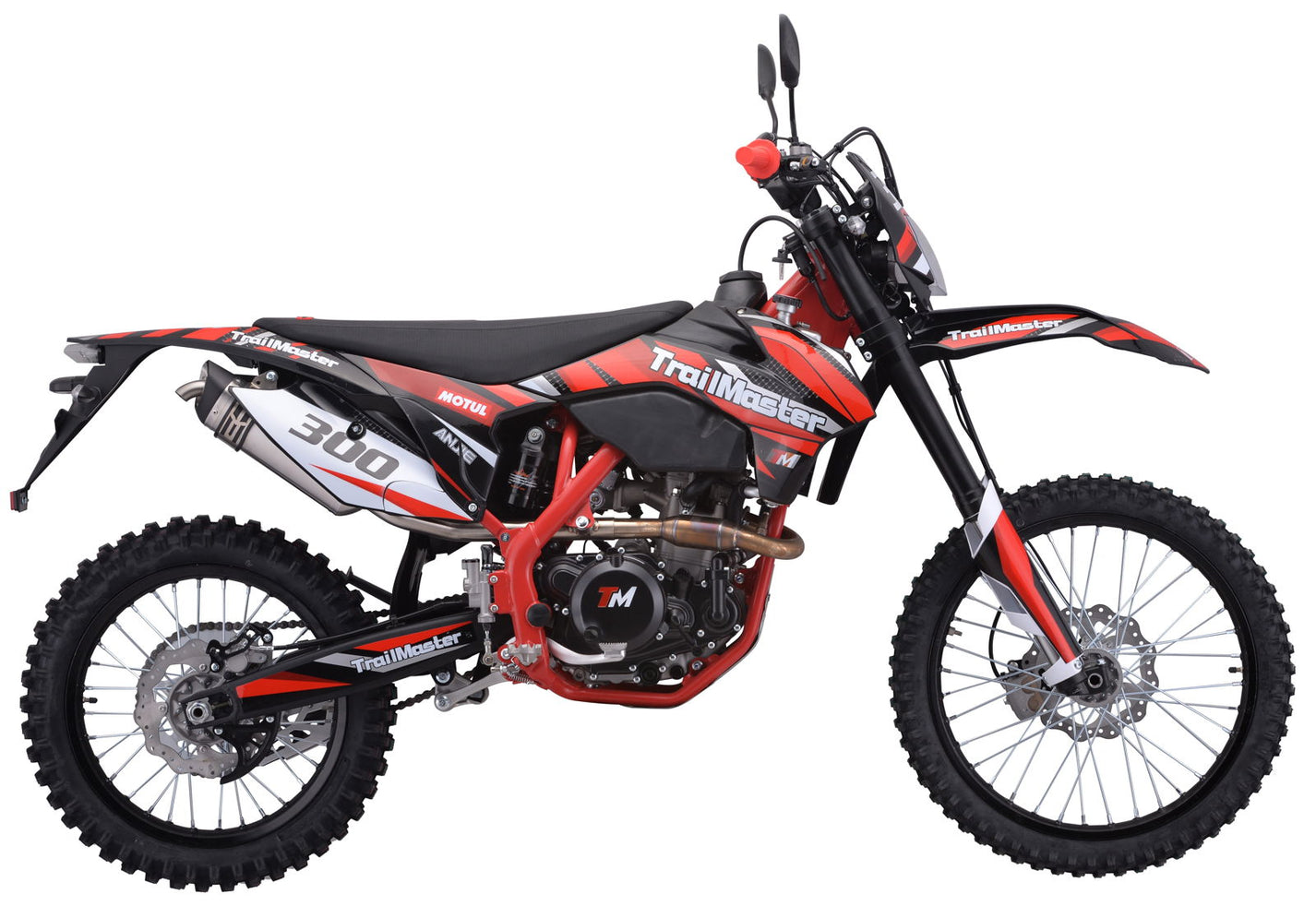 TrailMaster TM38EX 300 Dirtbike 31hp, 6-Speed Manual, Liquid Cooled, F ...