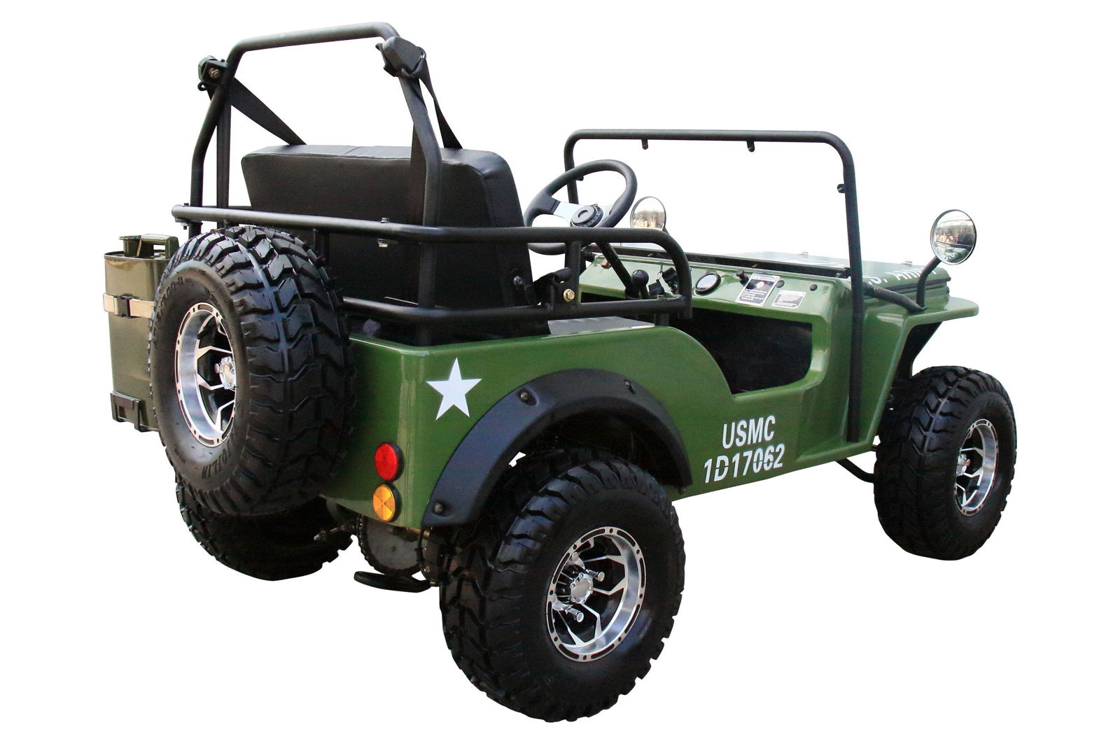 Willys Style Jeep Go Kart, 125cc Gas Engine, 3-speed with Reverse ...
